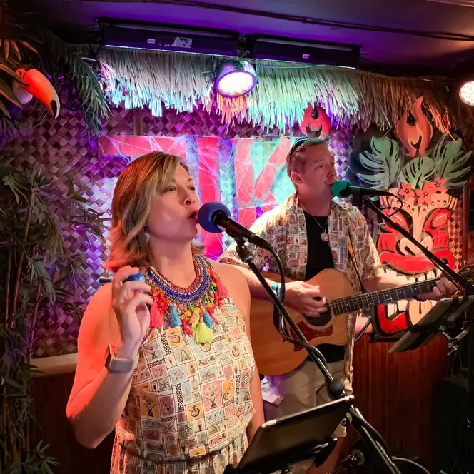 #173 - Music Act & Radio Hosts, B-Man & Mi-Shell – Backyards of Key West Gallery