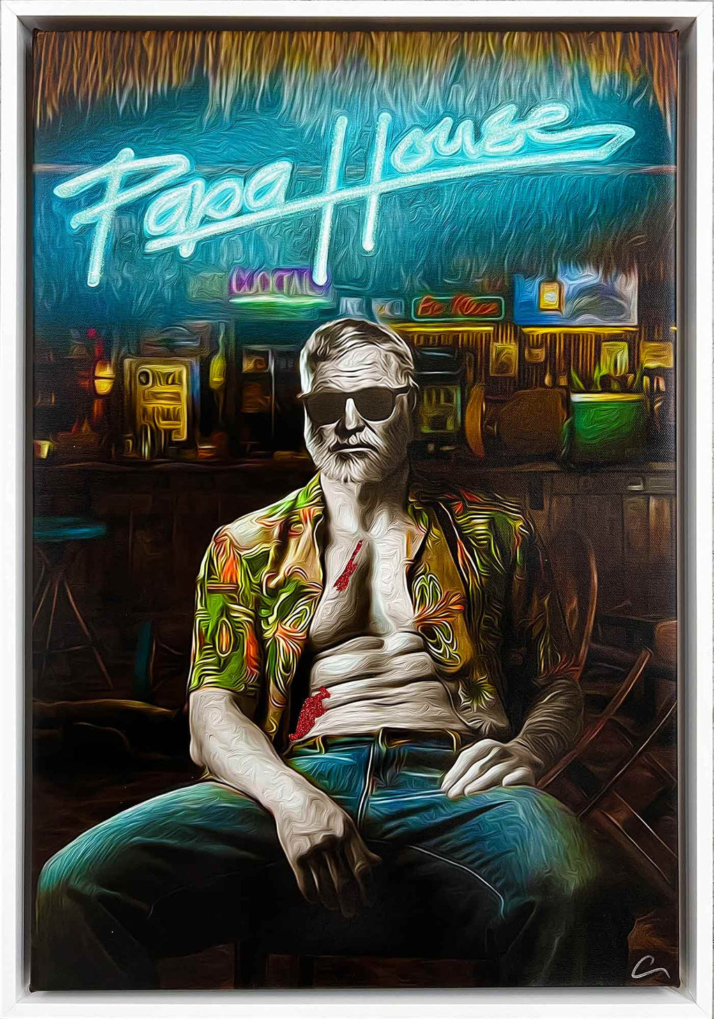 #11 Papa Road House – Backyards of Key West Gallery