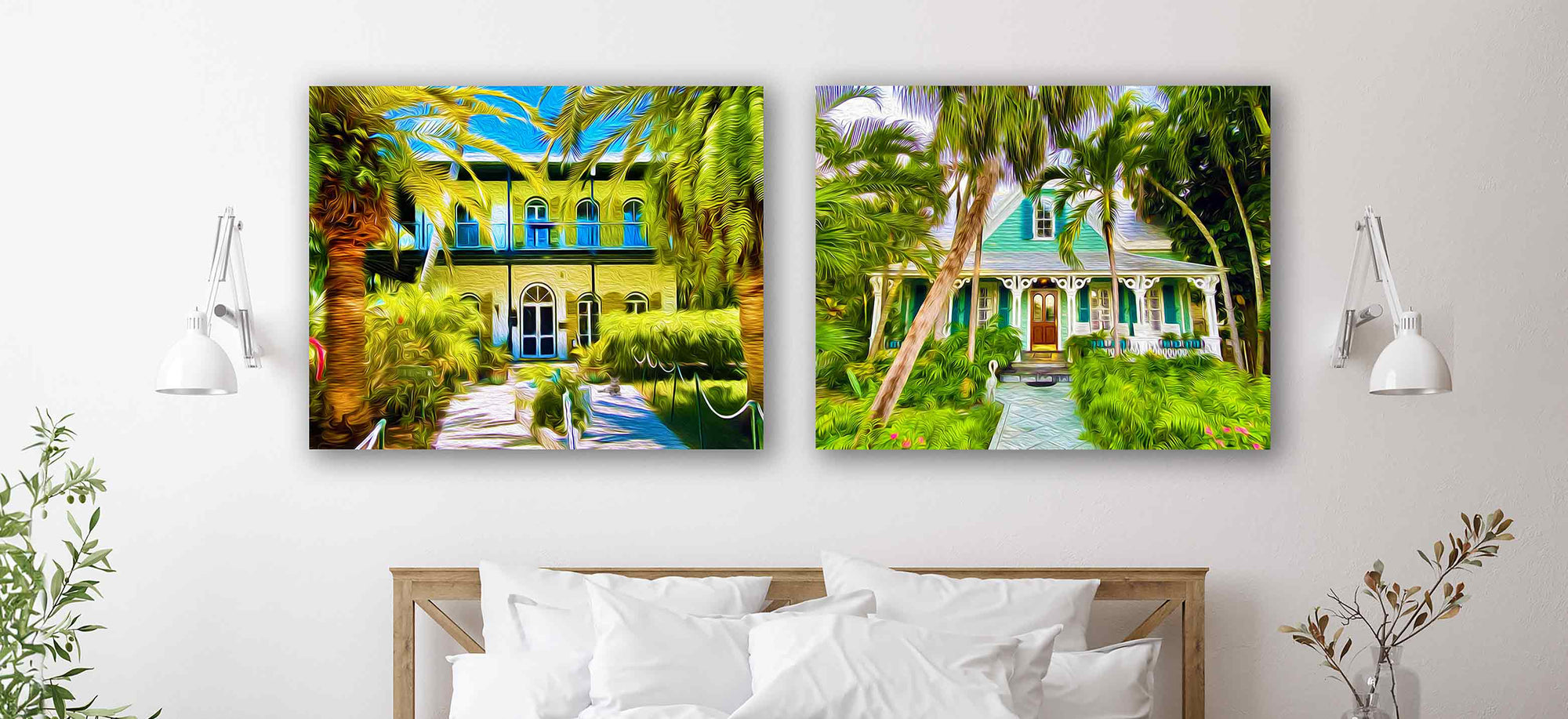 Key West Prints on Canvas - Backyards of Key West Art Gallery ...