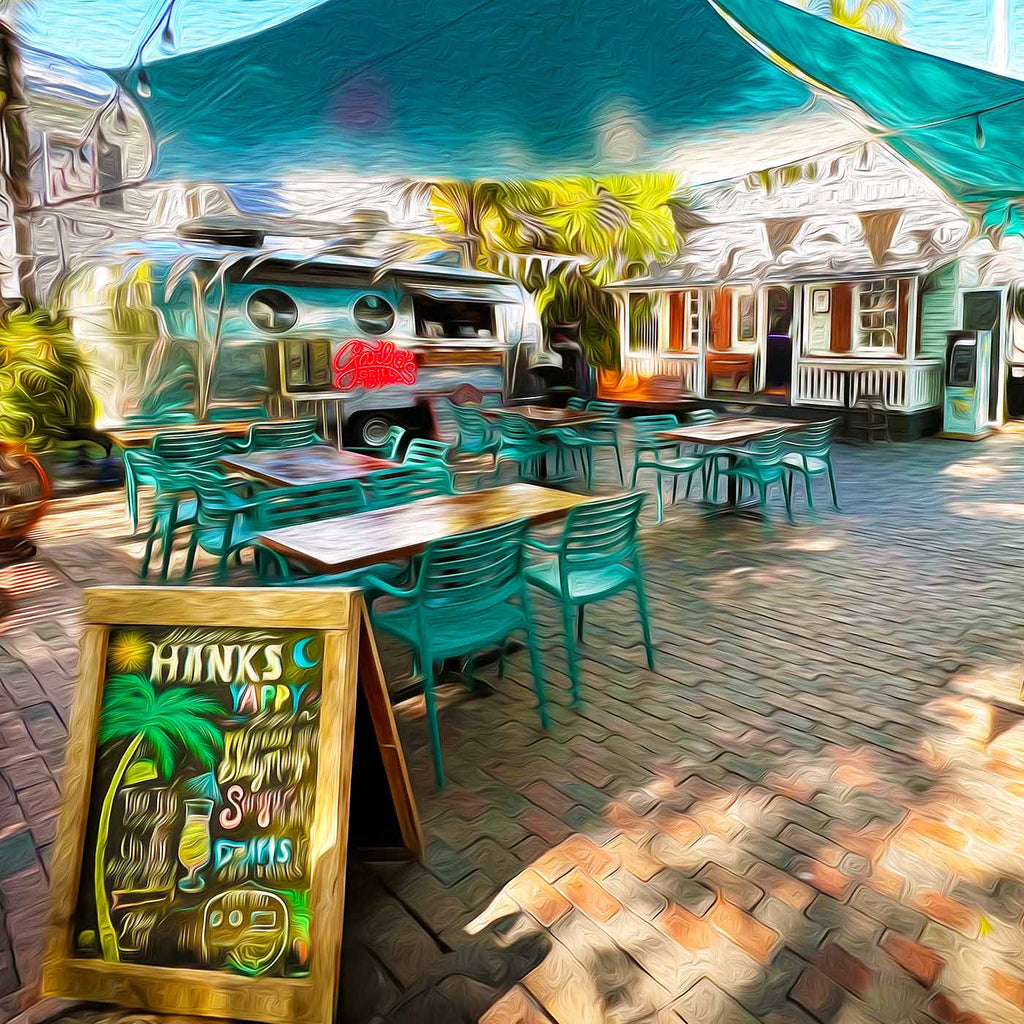 Hank's Hair of the Dog Saloon - A Backyards of Key West Art Gallery ...