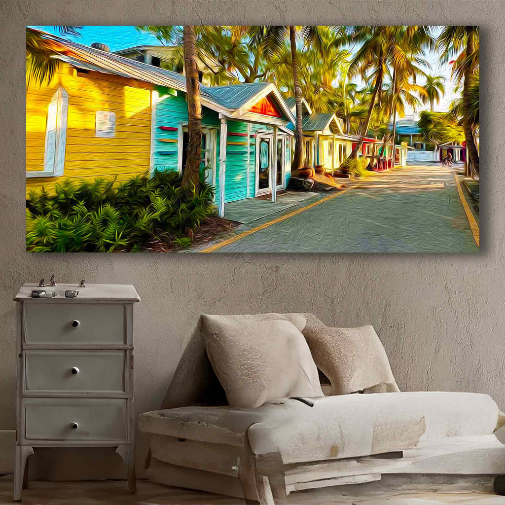 Lazy Way Lane - Backyards of Key West Art – Backyards of Key West Gallery