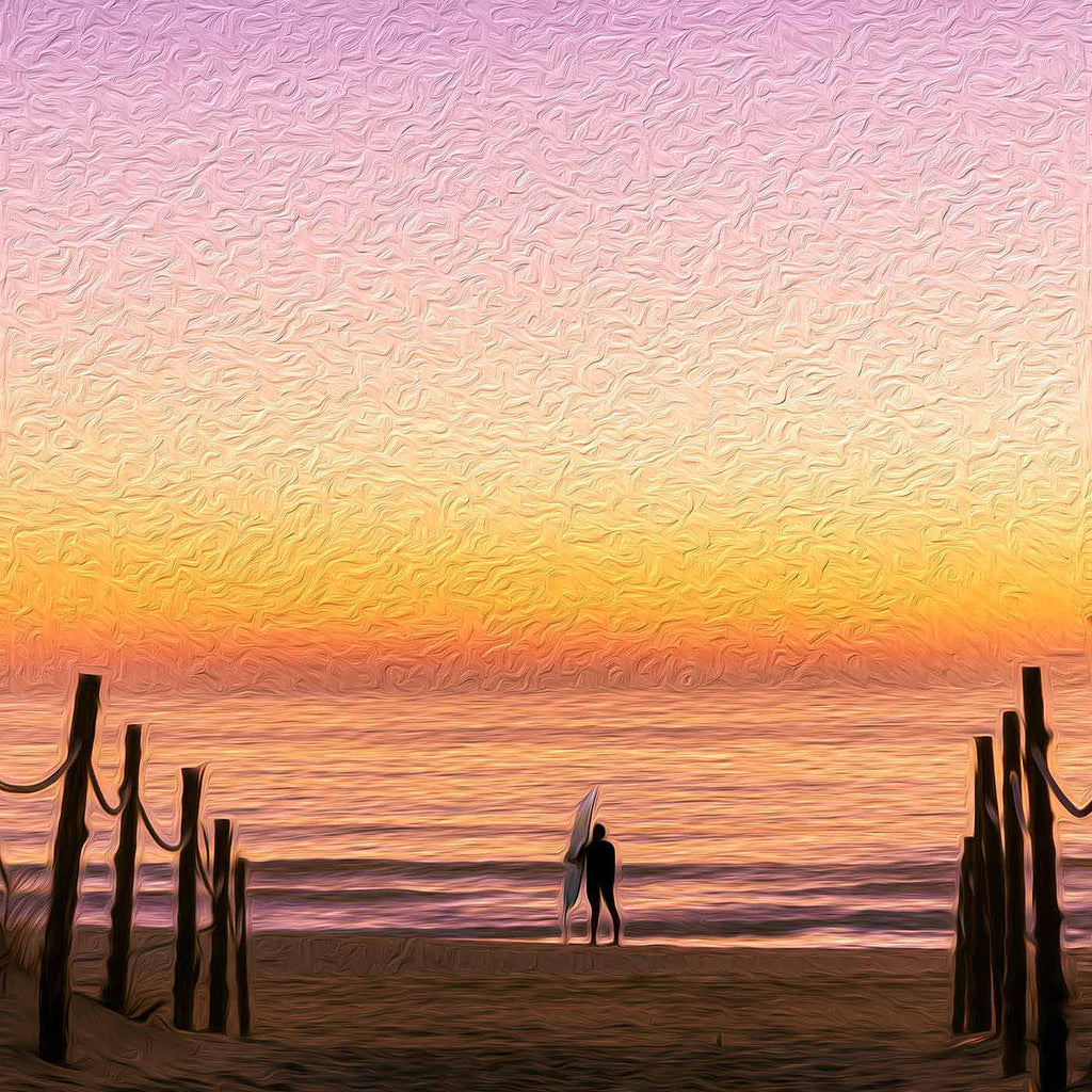 Morning Surf - Backyards of Key West Art Prints (Rehoboth Beach ...