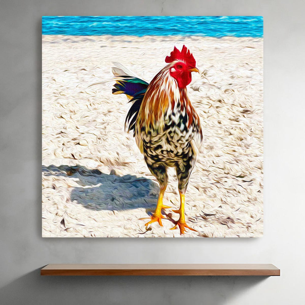 A Key West Art Gallery - Key West Rooster Art – Backyards of Key West ...
