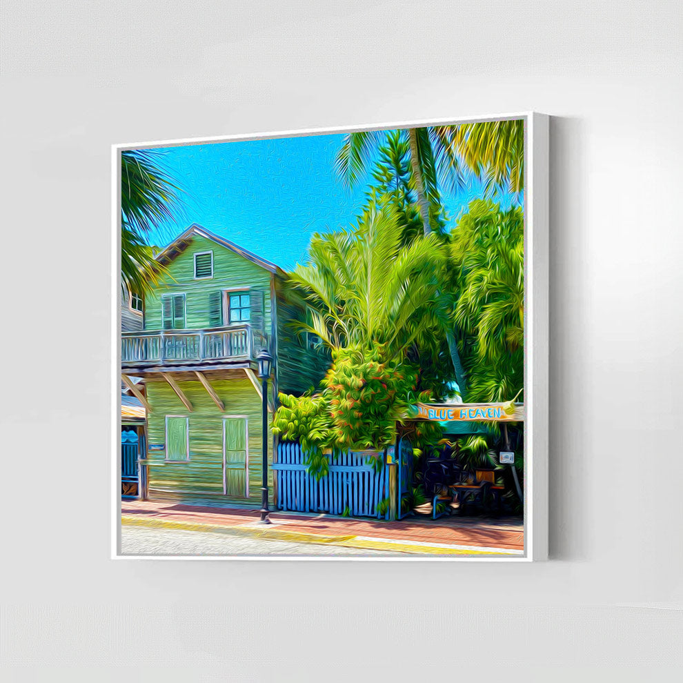 Blue Heaven Art - A Key West Art Gallery – Backyards of Key West Gallery