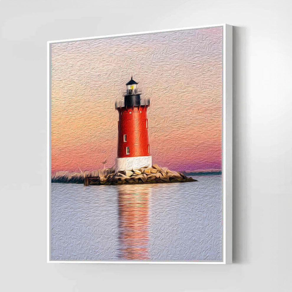 Lewes Delaware Lighthouse The Breakwater Lighthouse In Delaware Bay
