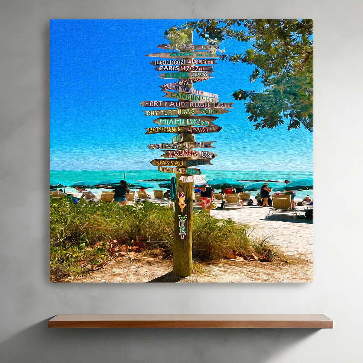 Beach Directional Signs
