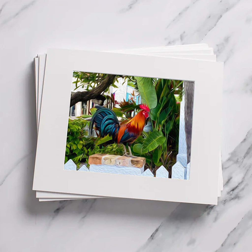 Key West Rooster Art | A Backyards of Key West Art Gallery – Backyards ...
