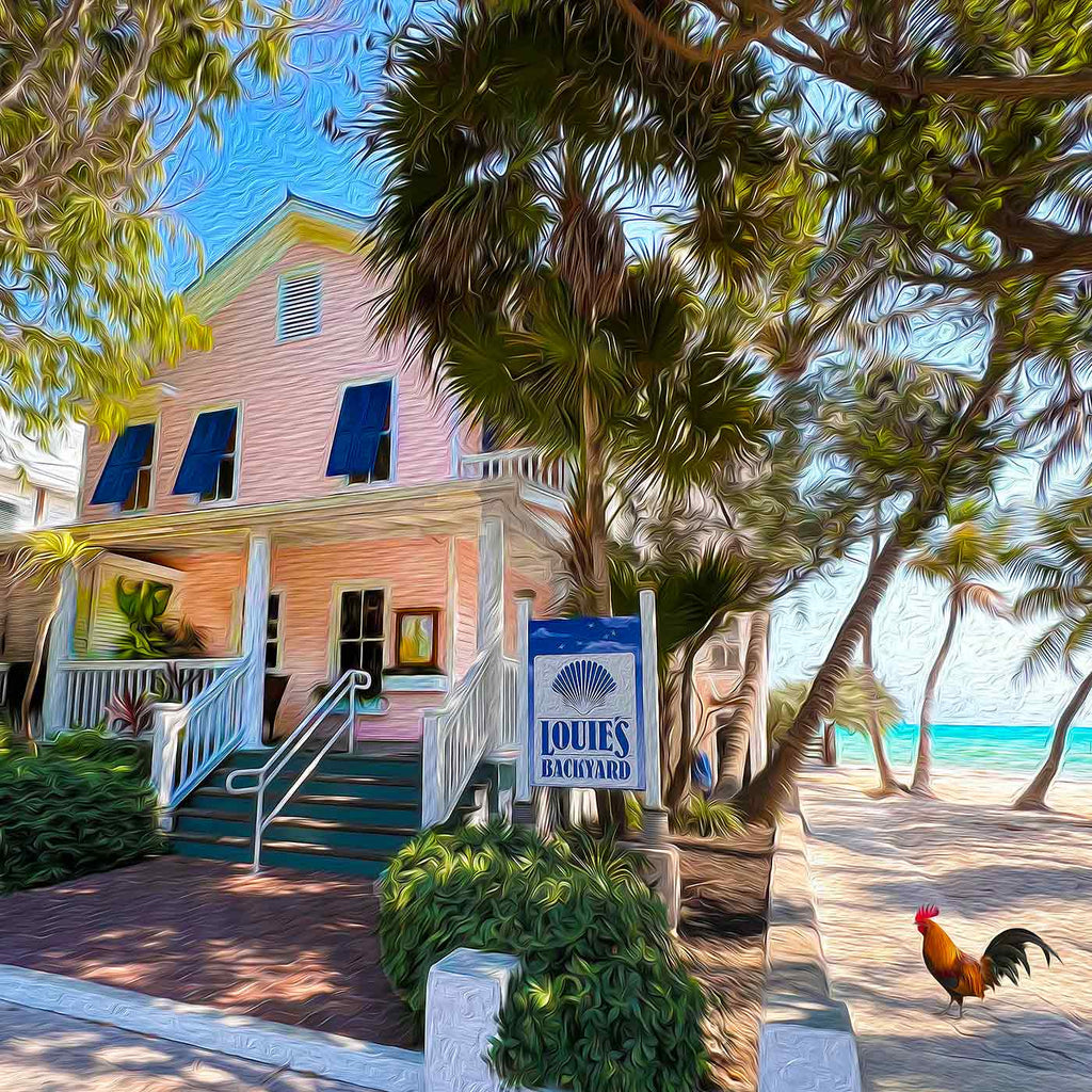 Louie’s Backyard Key West | A Backyards of Key West Art Gallery ...