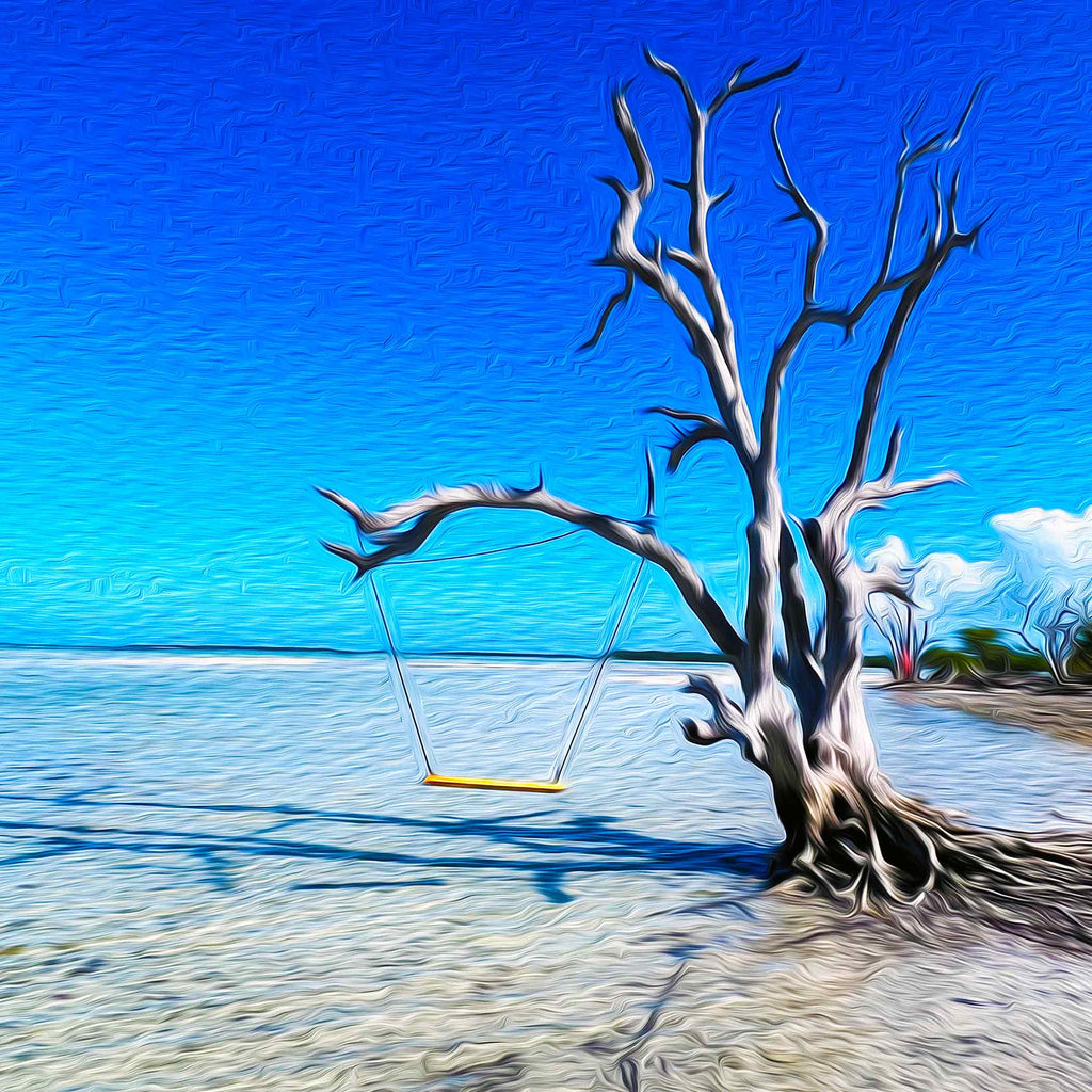 Snipes Point Sandbar | A Backyards of Key West Art Gallery – Backyards ...
