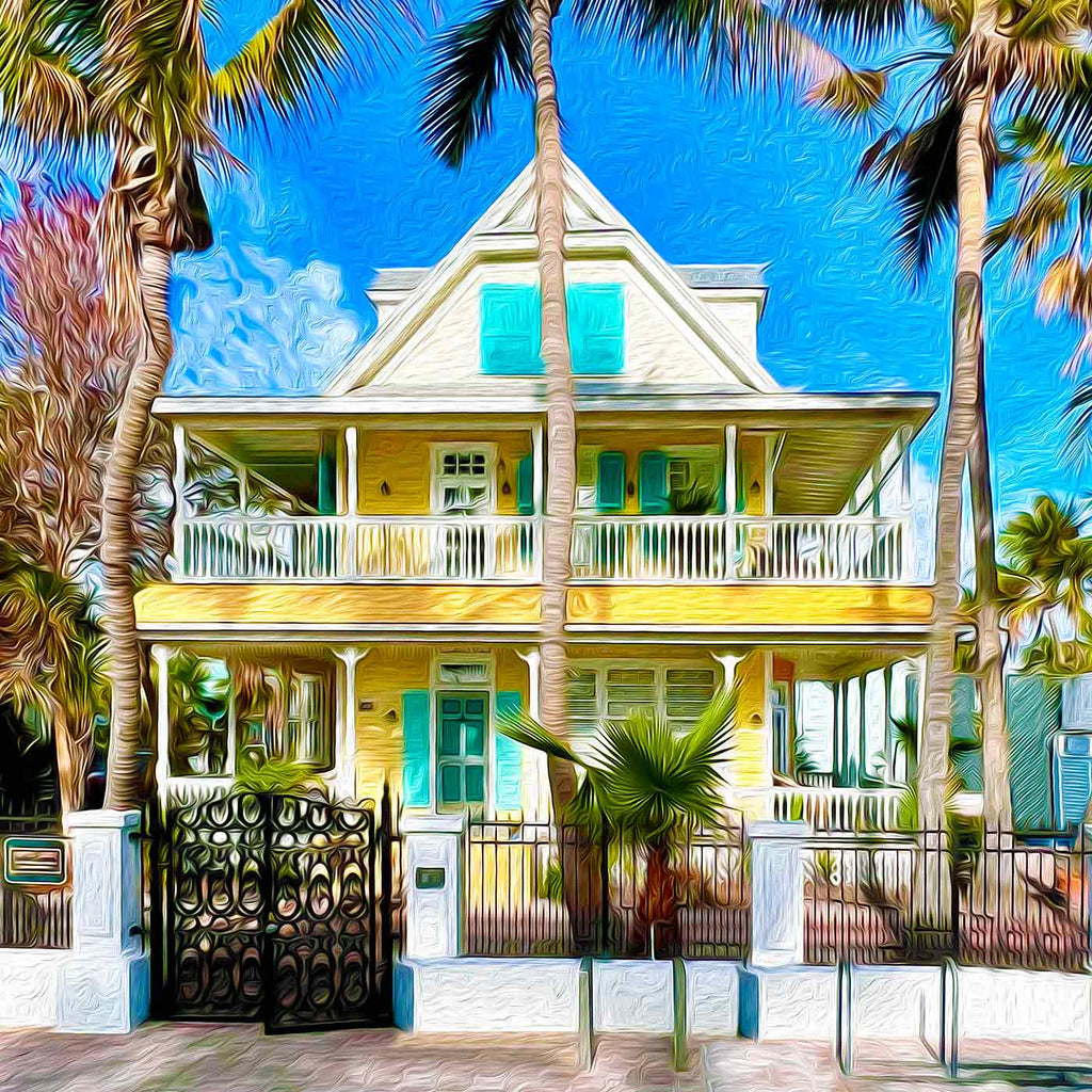 A Key West Art Gallery - Cottage Art – Backyards of Key West Gallery