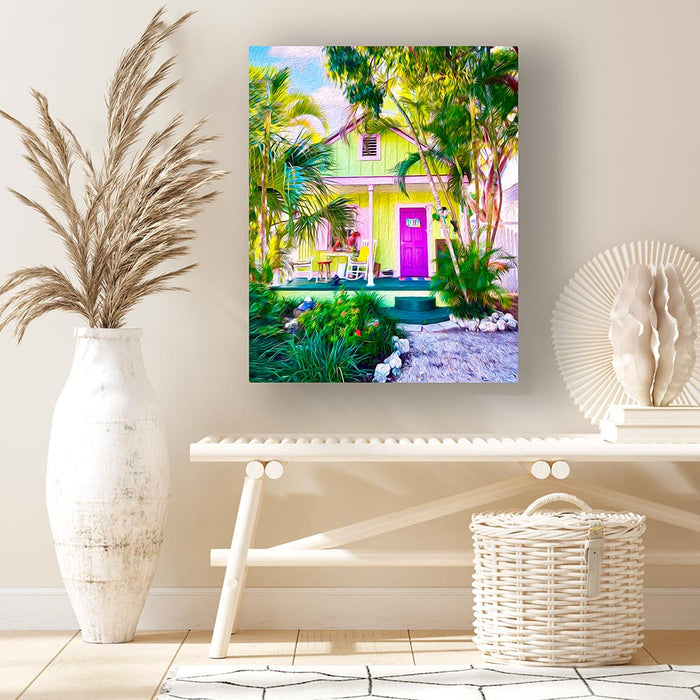 Key West Cottage Art - A Backyards of Key West Art Gallery – Backyards ...